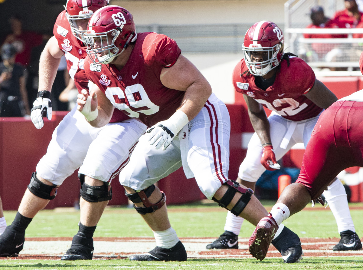 Landon Dickerson-Alabama at Auburn-Key matchup - Sports Illustrated ...