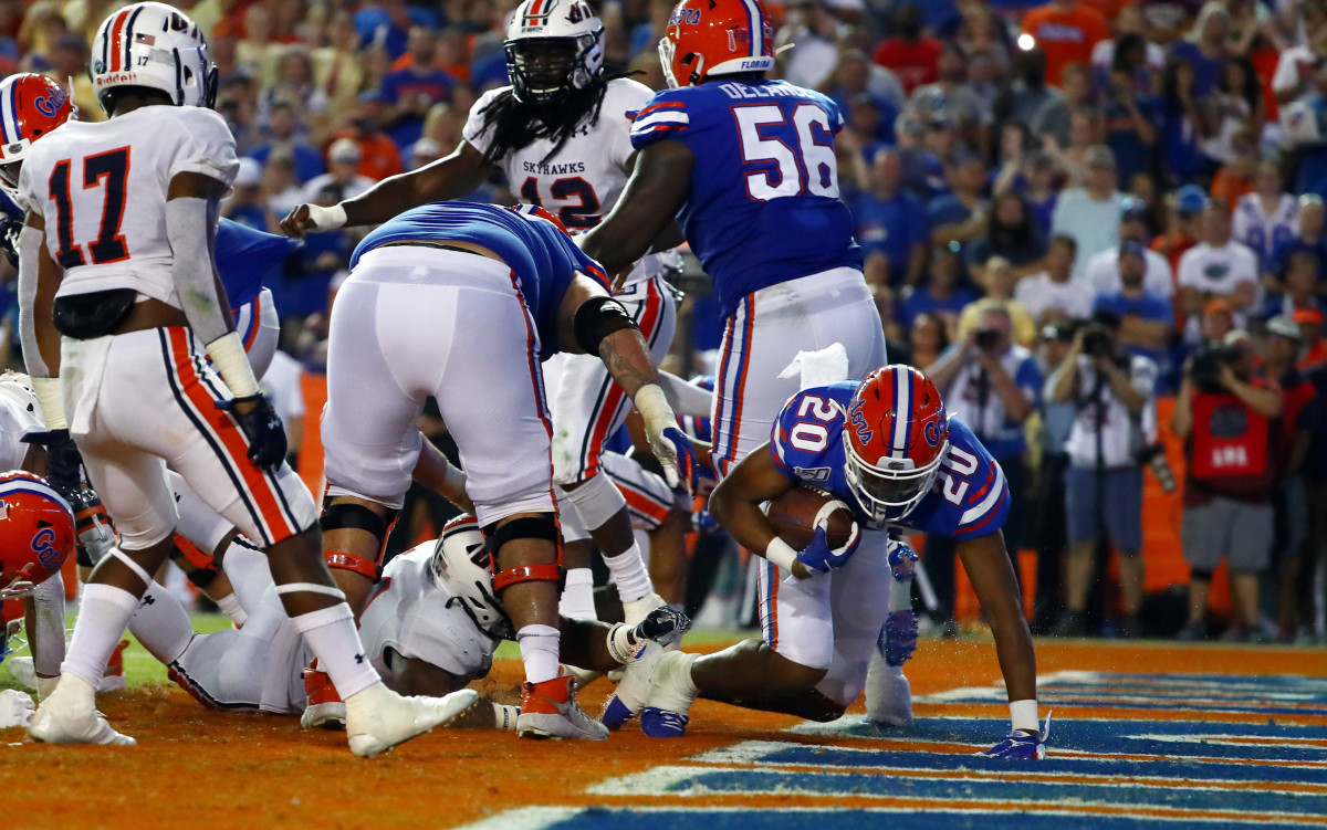 Gators RB Malik Davis scores first touchdown in two years: "I finally ...