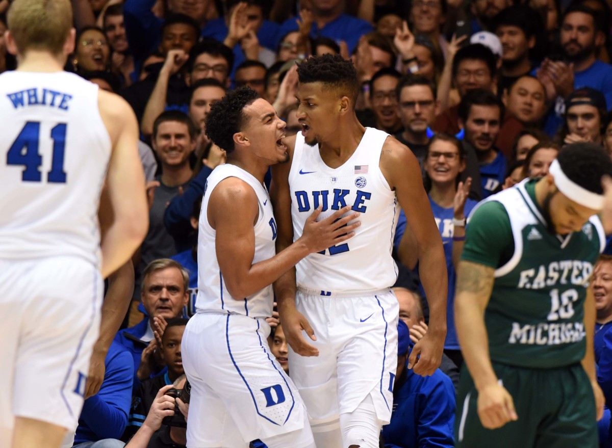 Duke names Jack White, Tre Jones, Javin DeLaurier captains - Sports ...