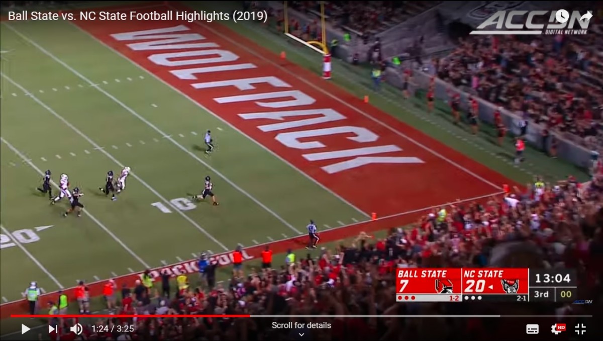 Key play breakdown: Thayer takes it to the house - Sports Illustrated NC State Wolfpack News ...