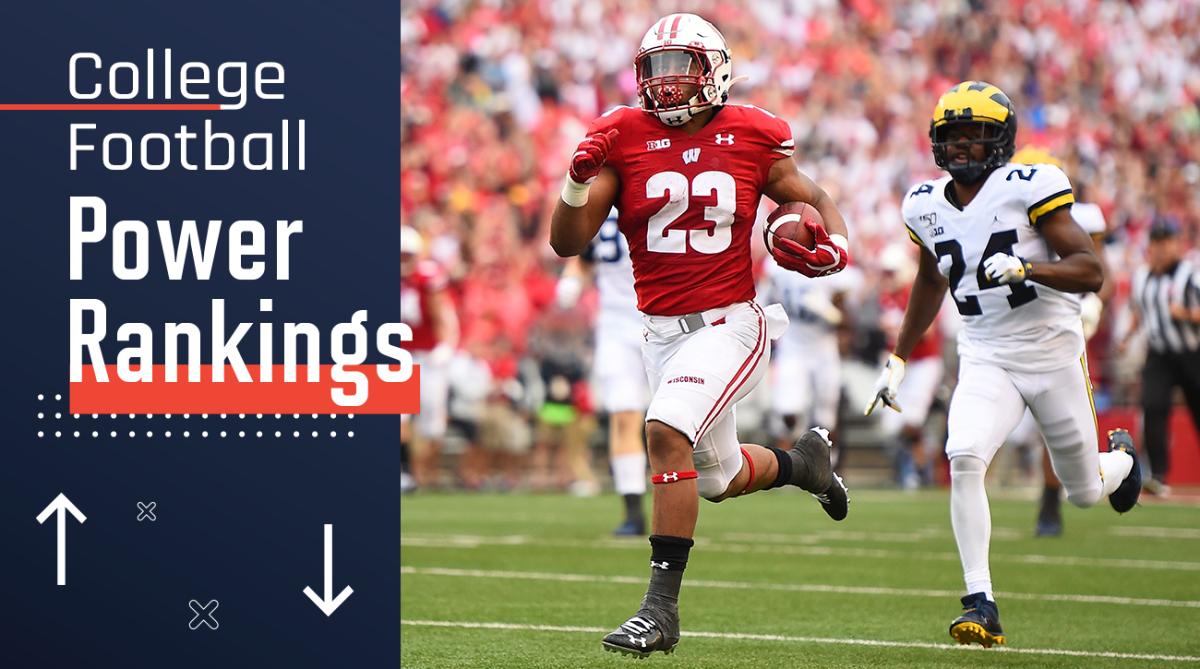 College football rankings: Wisconsin steps up, Pac 12 struggles ...