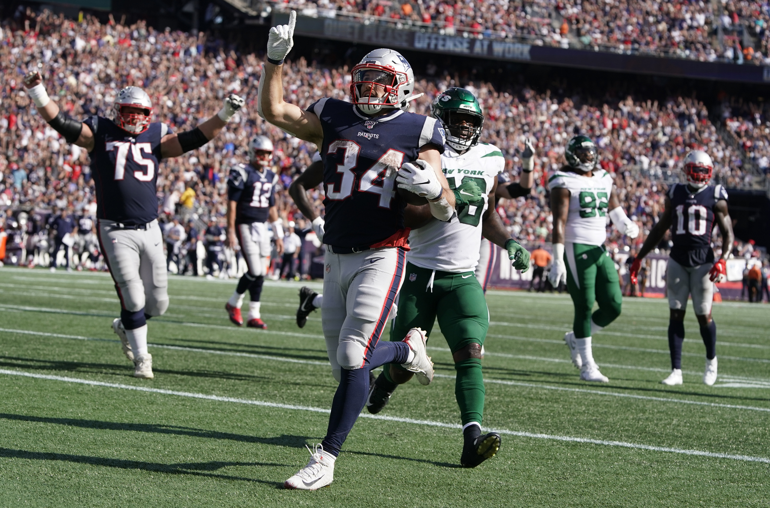 As the 2019 Patriots offense continues to morph, the run game has ...