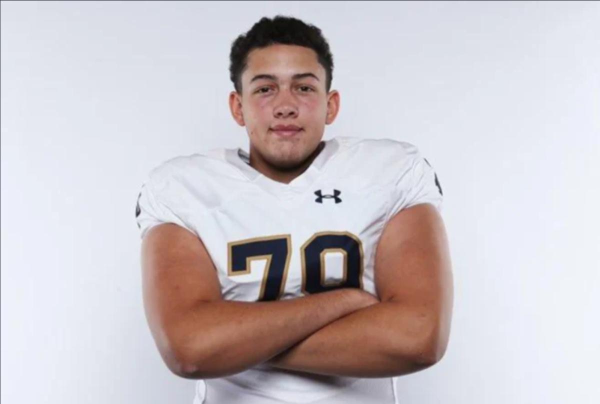 Notre Dame football commit Tosh Baker is off to a dominant start in ...