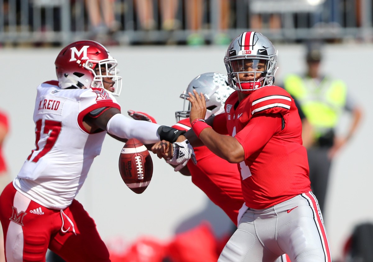 Ohio State's Justin Fields Has Heisman Platform at Nebraska - Sports ...