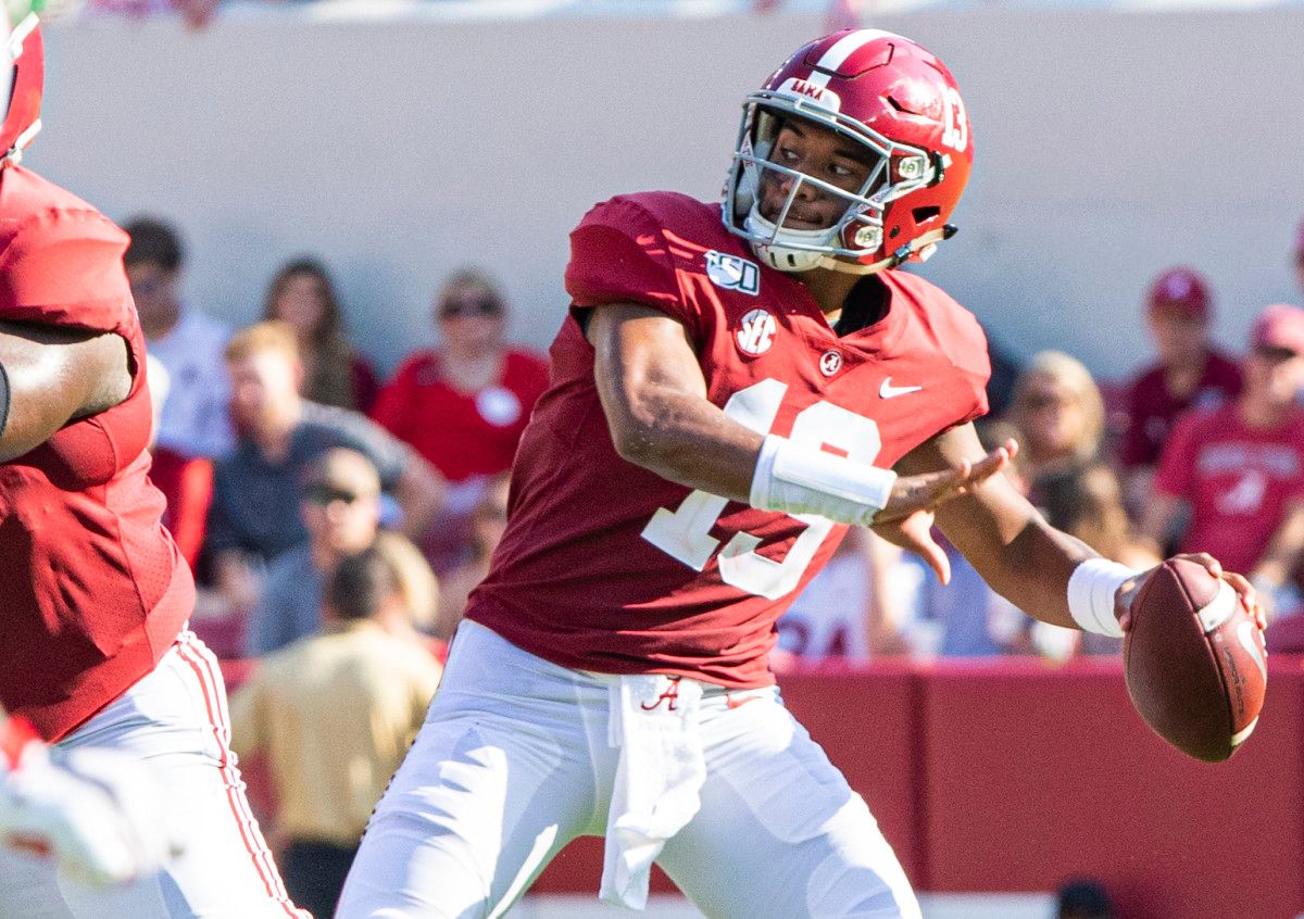Tua Tagovailoa-Alabama football-Alabama quarterback-Crimson TIde ...