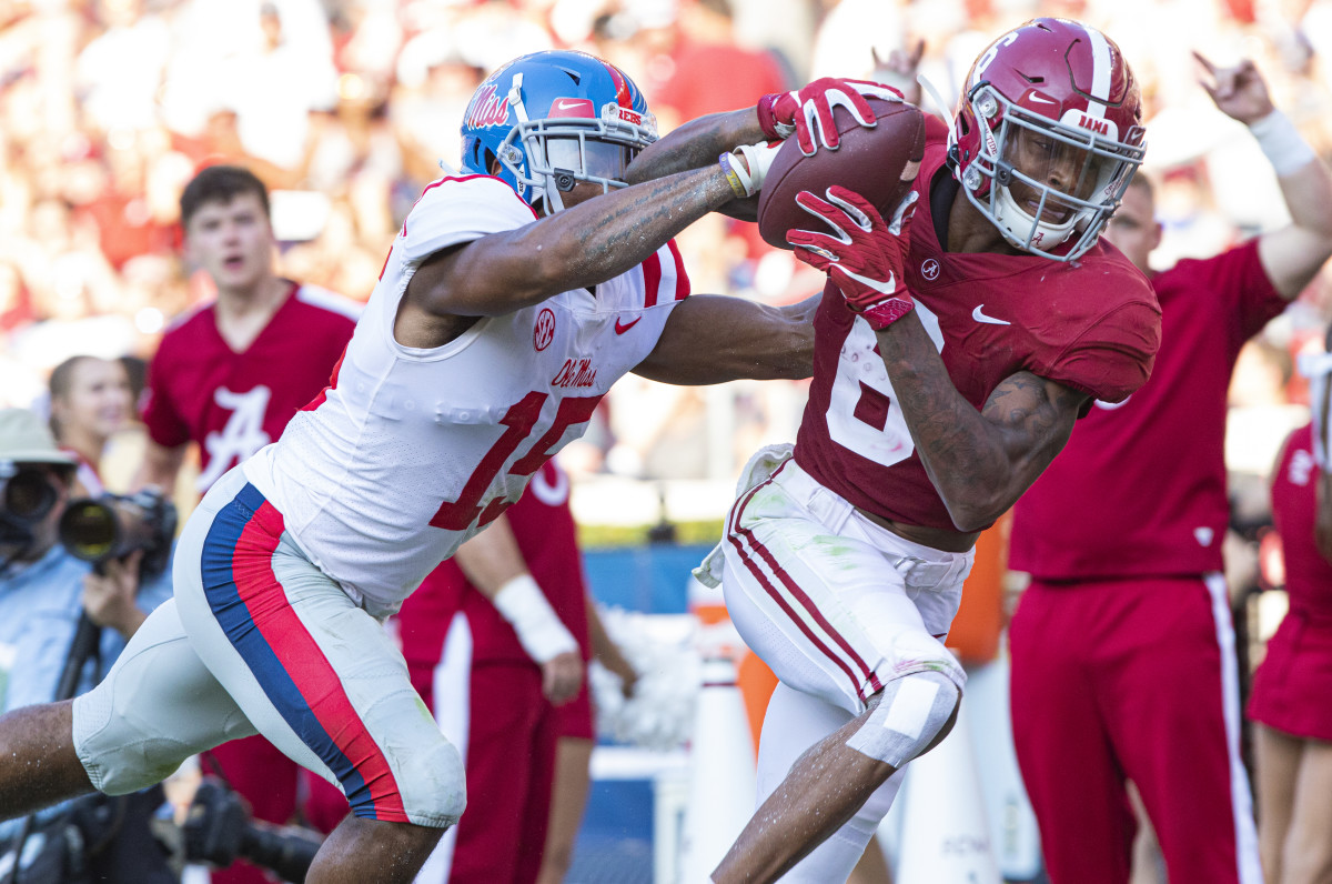 Alabama WR DeVonta Smith Ready to Right Wrongs From Last Season ...