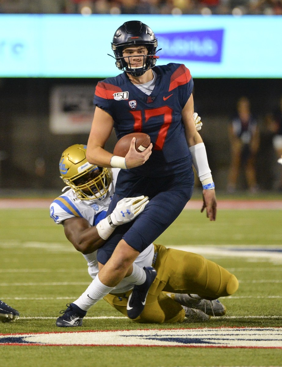 A Look Back: Grant Gunnell's debut - Sports Illustrated Arizona ...