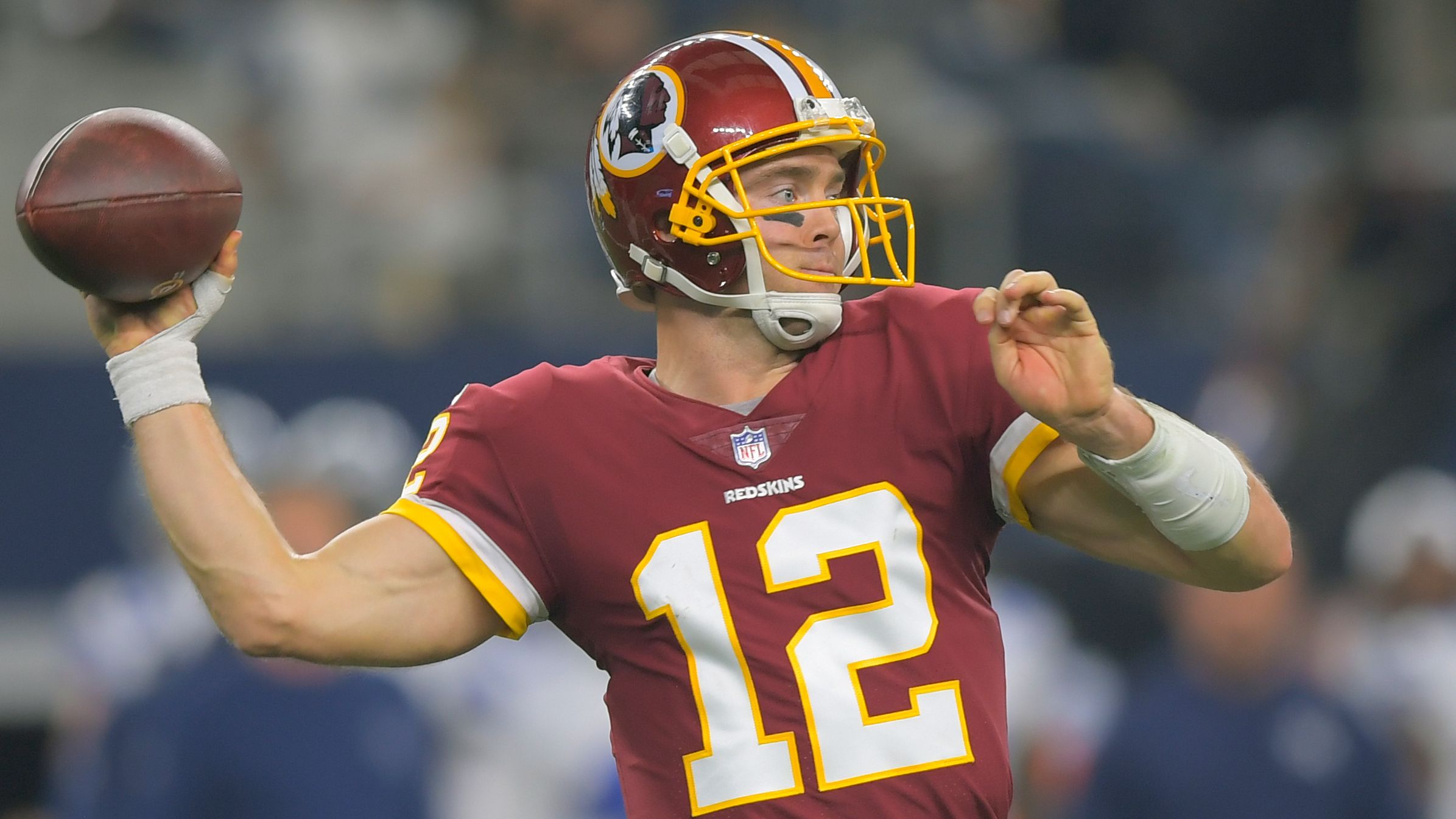 Colt McCoy: Redskins QB starting vs Patriots over Keenum, Haskins ...