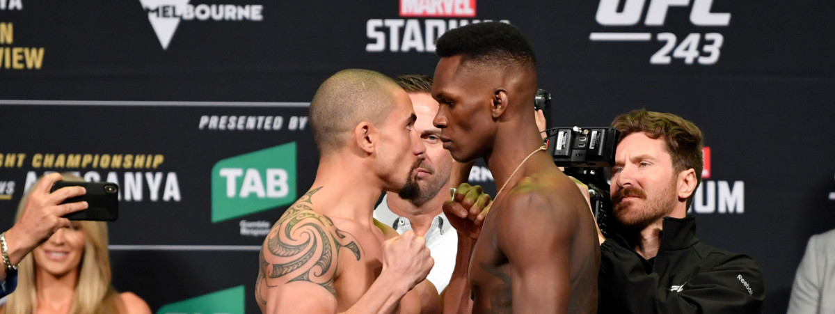 Robert Whittaker-Israel Adesanya headline UFC 243 fight card - Sports ...