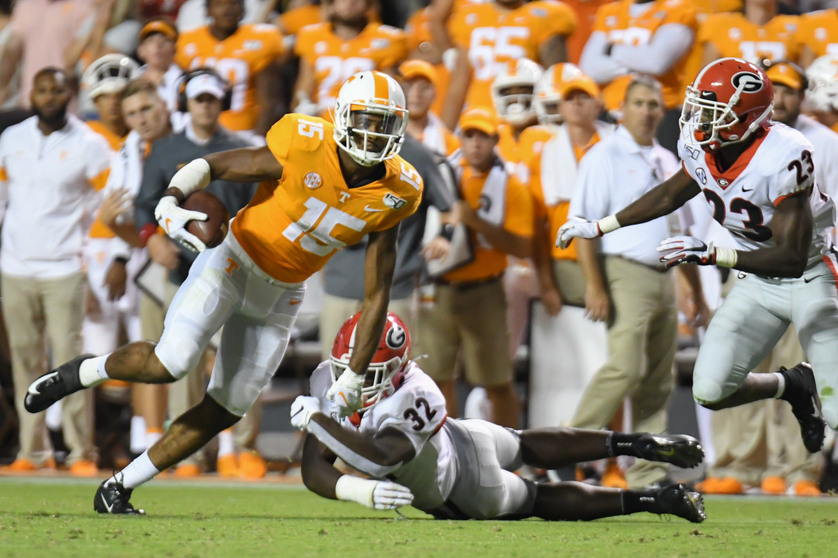 Positional Grades: Tennessee vs. No. 3 Georgia - Sports Illustrated ...