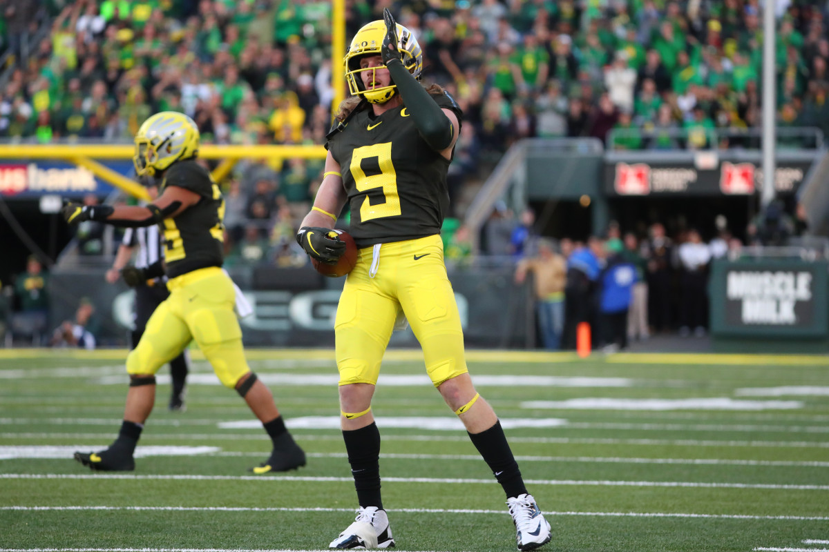 Brenden Schooler Takes it Upon Himself to Keep the Young Receivers in ...