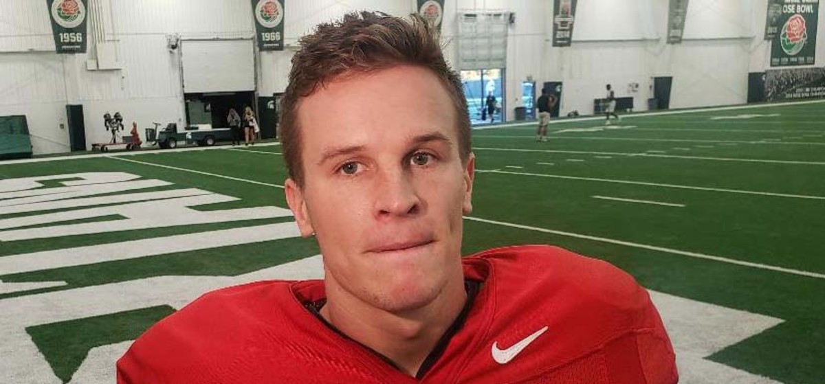 Michigan State Spartan QB Brian Lewerke Talks Wisconsin Badgers ...