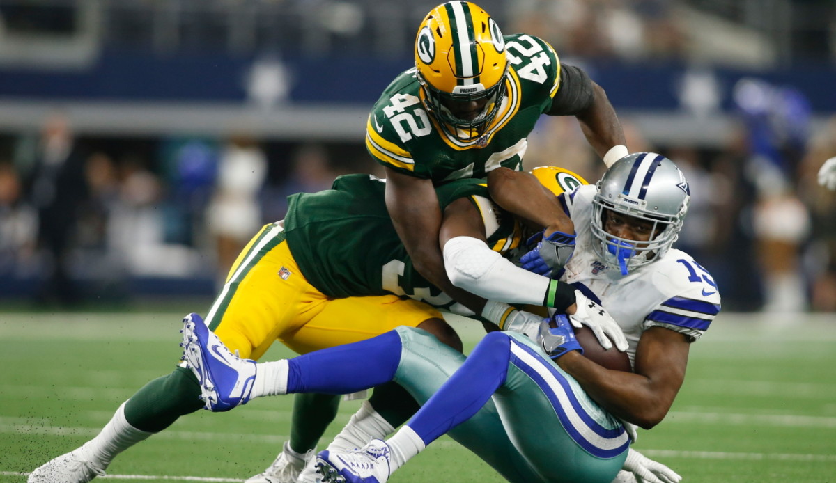 After debut, Green Bay Packers LB Oren Burks feeling confident in injured pec - Sports ...