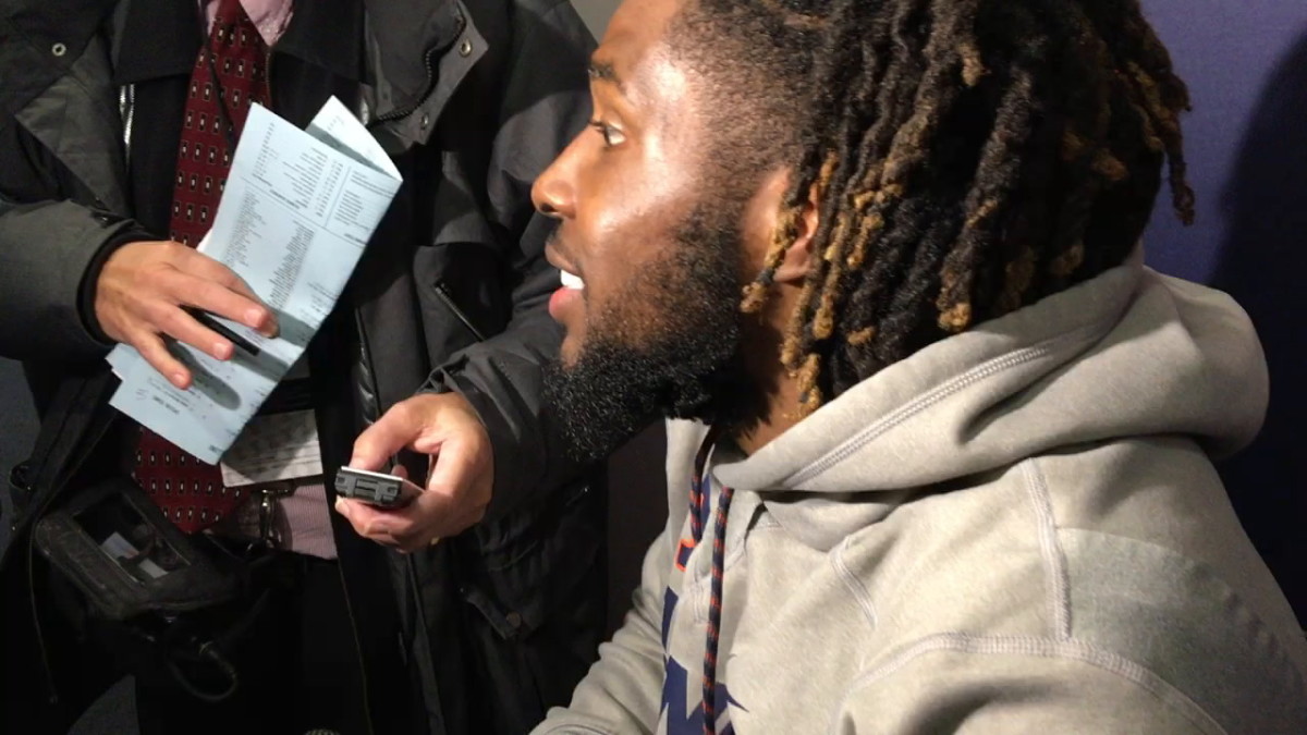 VIDEO: Illinois DB Stanley Green talks about 42-25 loss to Michigan ...