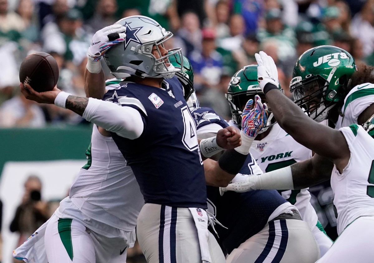 Weak Link? Dallas Cowboys May Attack New York Jets' Tony Adams in Week ...