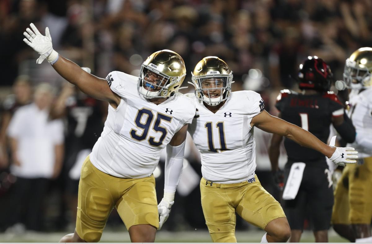 Five Notre Dame Defenders Hold The Key To Success vs. Michigan - Sports ...