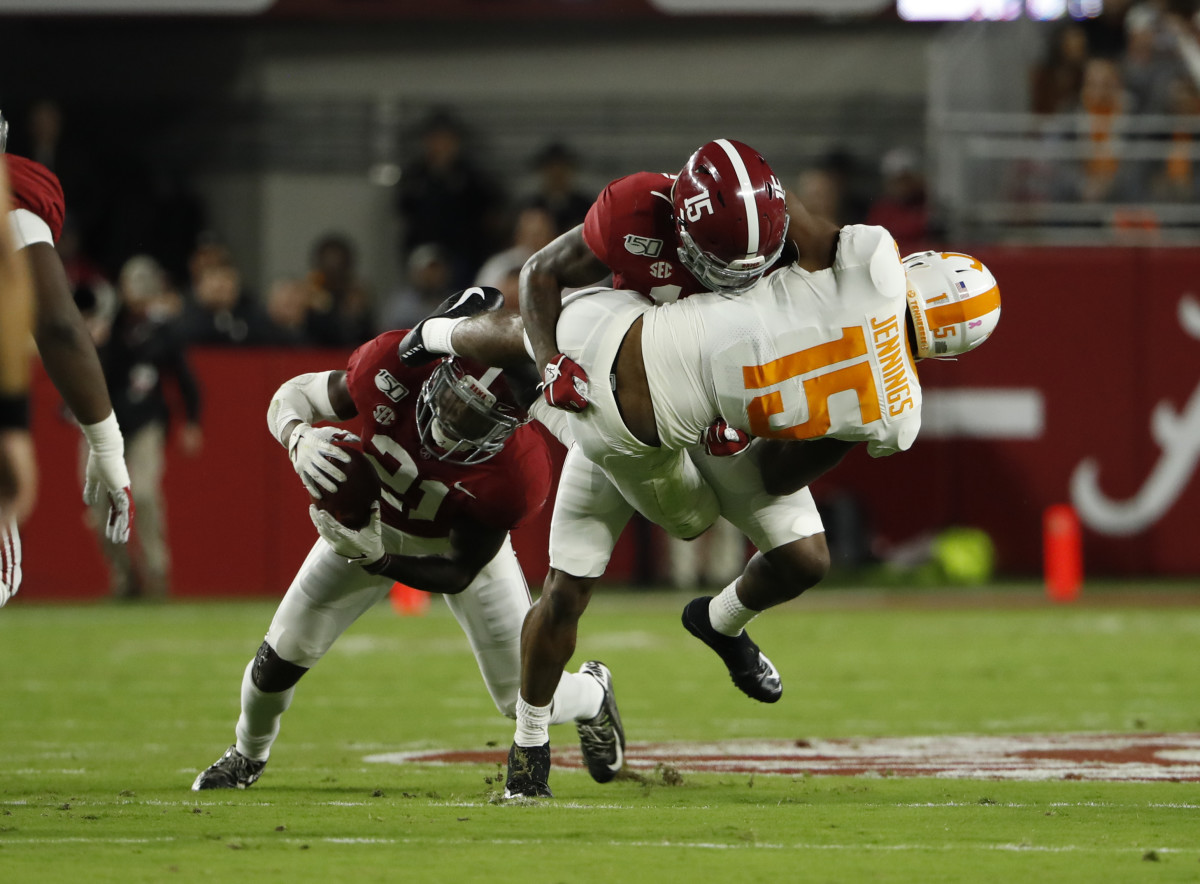 Xavier McKinney-Alabama safety-Thorpe Award - Sports Illustrated ...