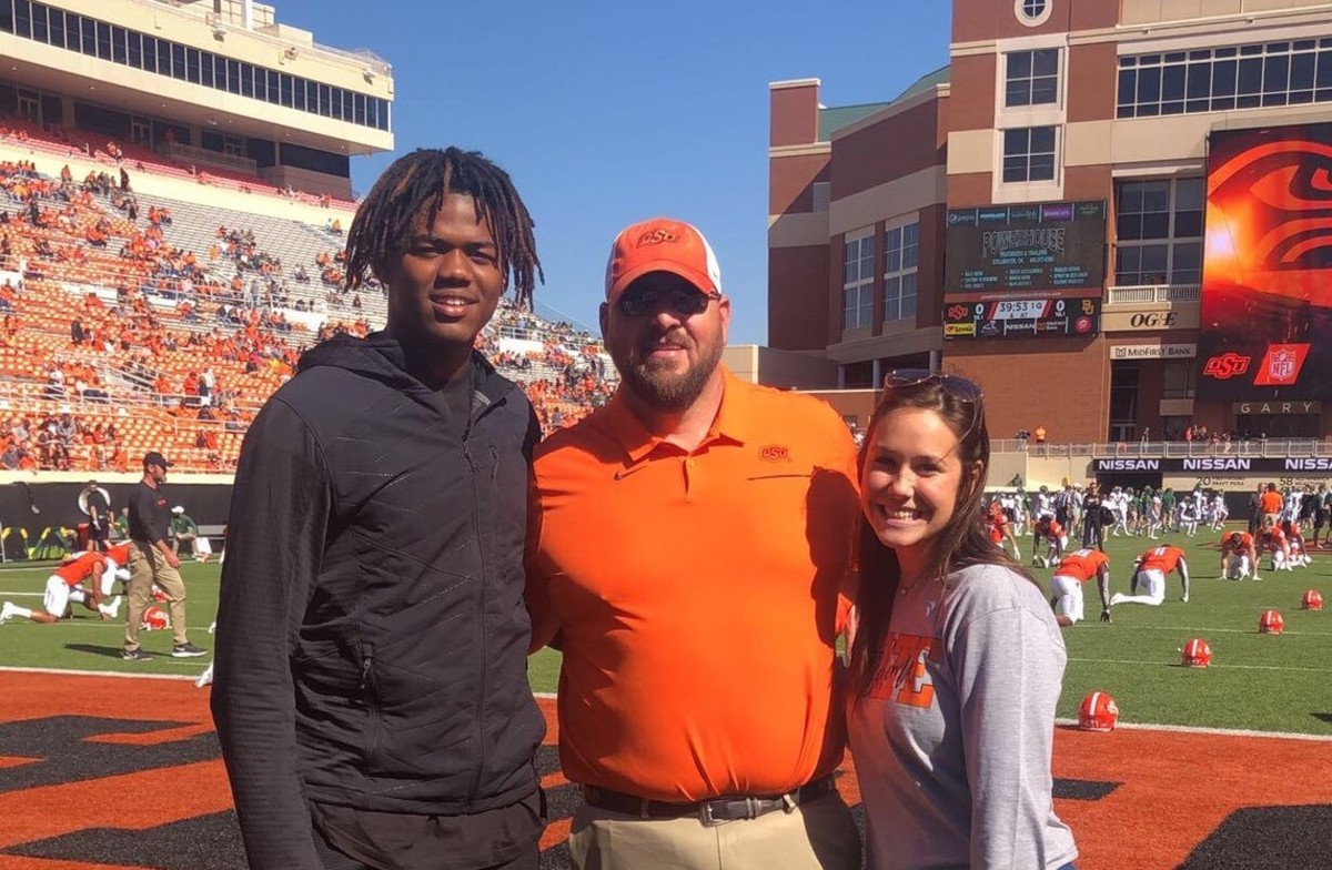 Oklahoma State Hosted No. 1 Tight End Prospect - Sports Illustrated ...