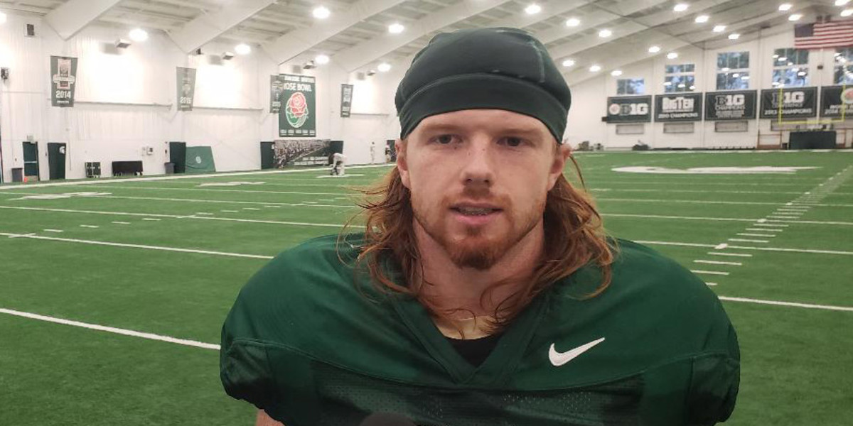 Michigan State TE Matt Seybert Talks Penn State - Sports Illustrated ...