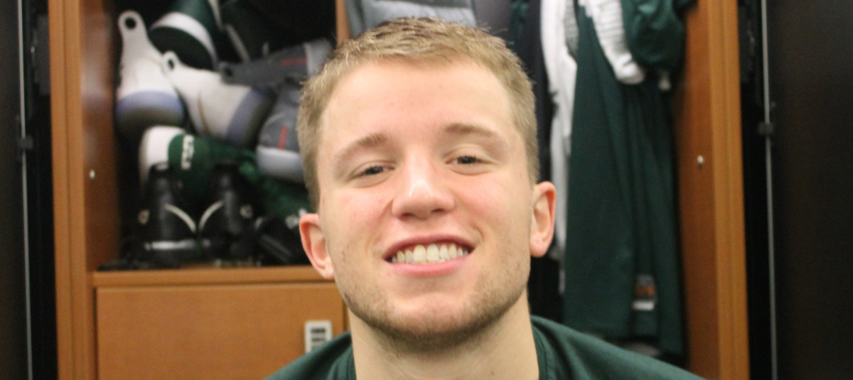 #1 Michigan State PF Thomas Kithier Post Win Over Albion! - Sports ...