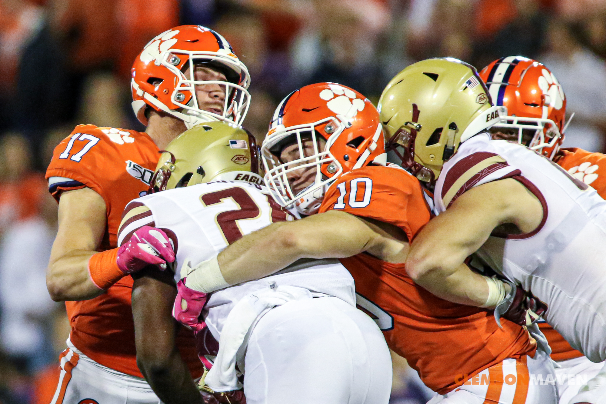 Photo Gallery: Clemson Defense Against Boston College - Sports ...