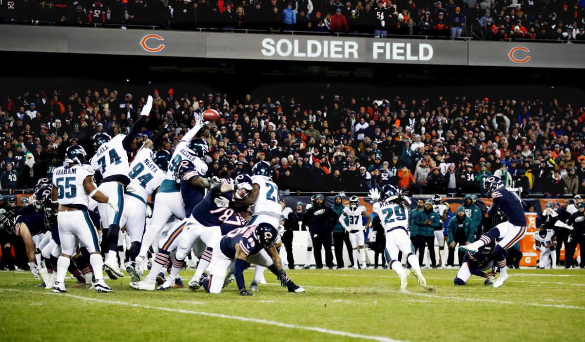 Cody Parkey's missed field goal ruled as blocked attempt by NFL ...