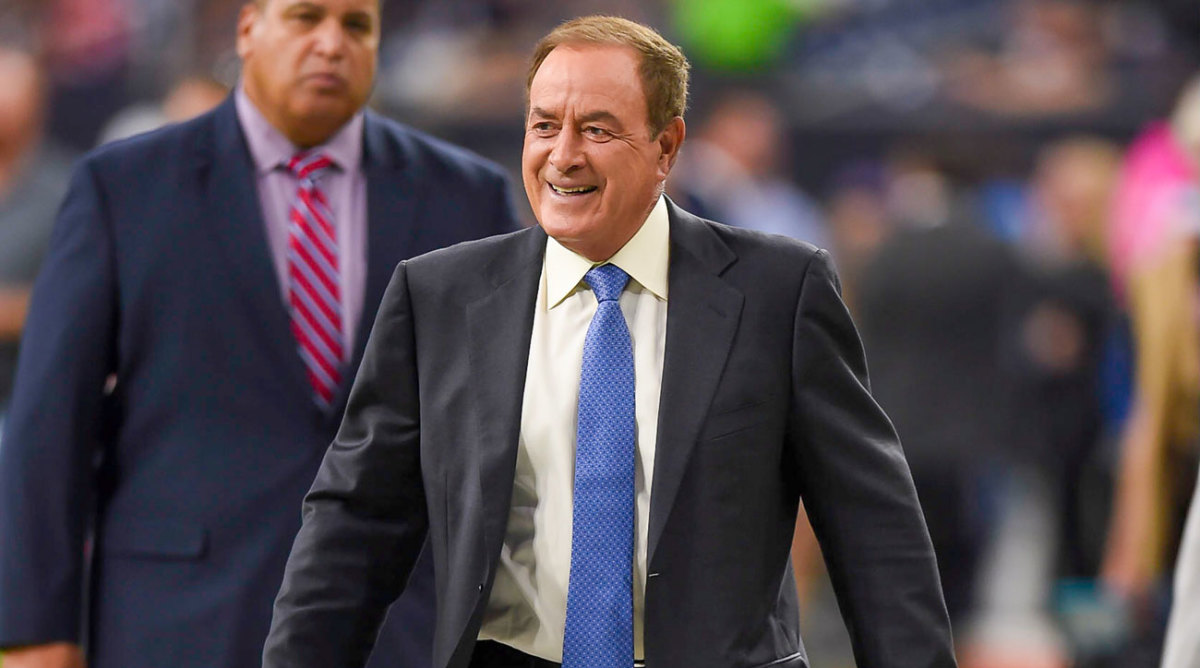 Al Michaels asks if NFL refs are making up rulings on the fly - Sports ...