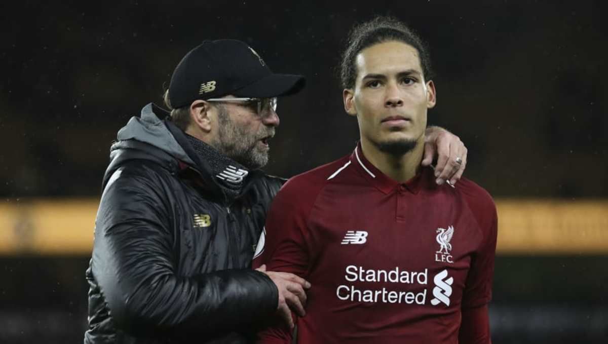 Jurgen Klopp Gives Encouraging Virgil van Dijk Update Ahead of ...