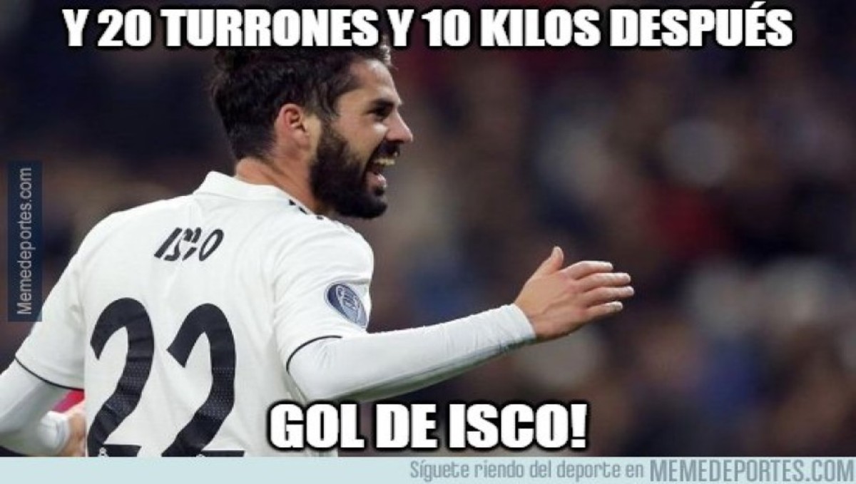 Los mejores 'memes' de la victoria del Real Madrid, el regreso de Isco ...
