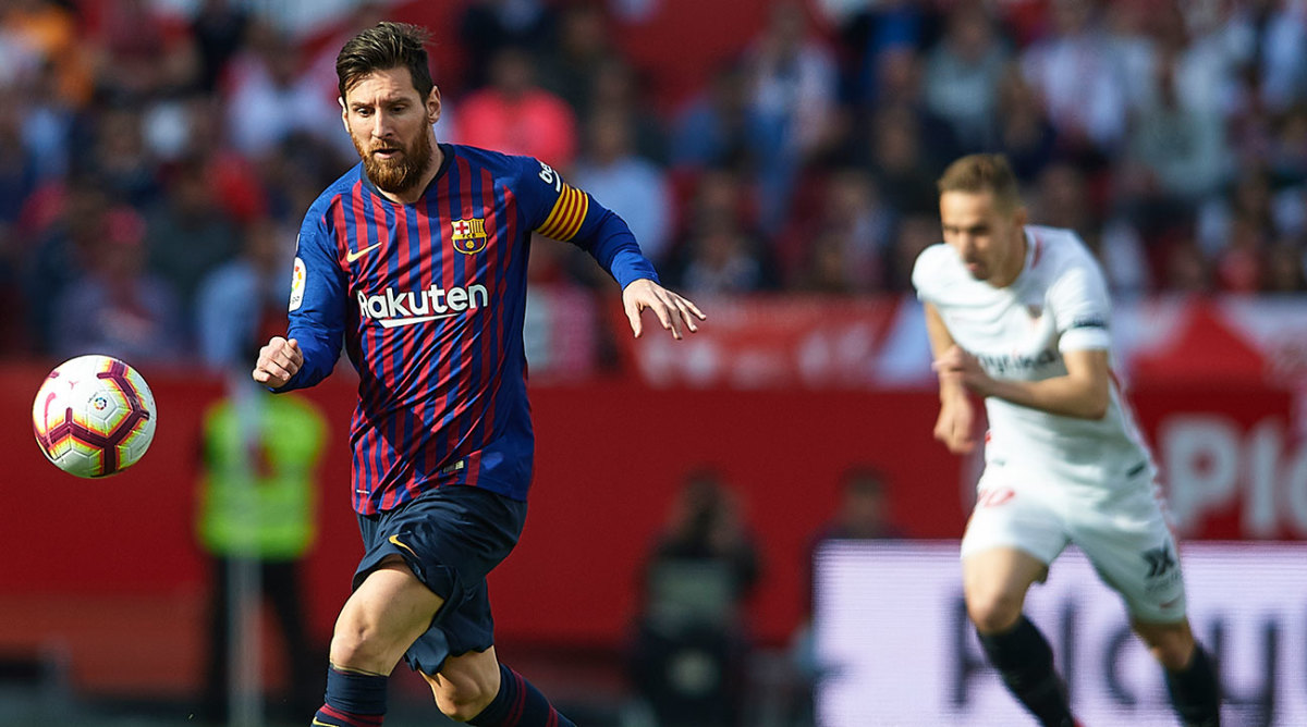 Sevilla 2, Barcelona 4: Messi nets 50th career treble - Sports Illustrated
