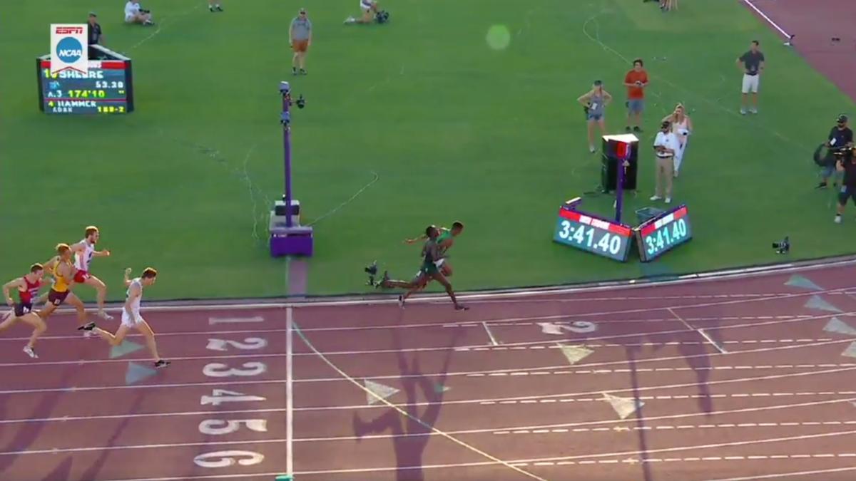 Yared Nuguse, Notre Dame win 1500m NCAA title with insane comeback ...