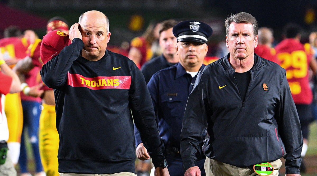 USC football: Clay Helton leads coaches on the hot seat - Sports ...