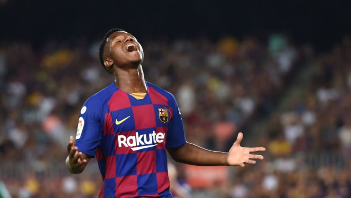 El mensaje de Ansu Fati a la afición del Barcelona tras su debut ...
