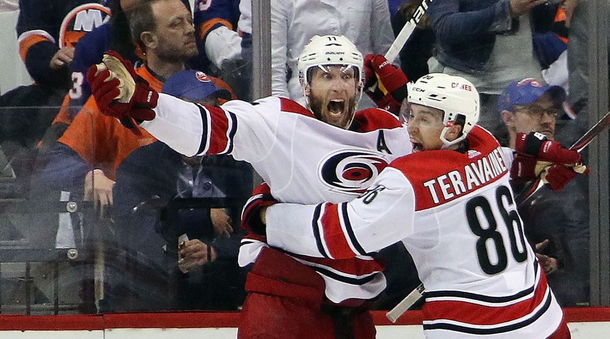 2019 NHL Playoffs: Staal's goal sees Hurricanes beat Islanders - Sports ...