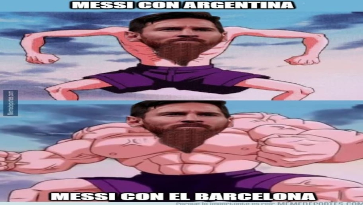 Los mejores 'memes' de la última obra de arte de Messi, las lágrimas de ...