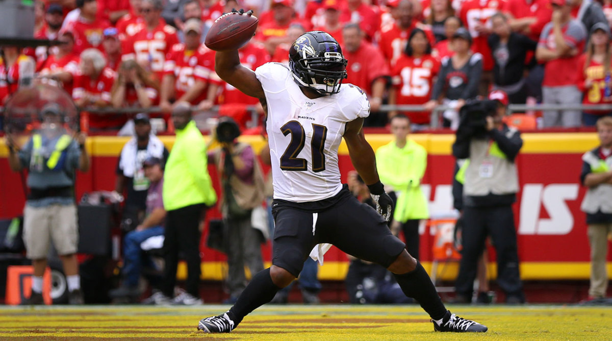 Ravens’ Mark Ingram scores three touchdowns vs. Chiefs - Sports Illustrated