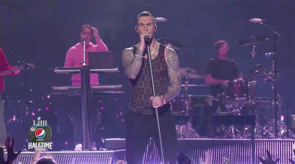 Maroon 5 2019 Super Bowl Halftime Show setlist - Sports Illustrated