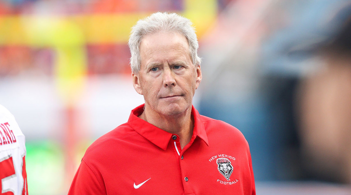 Bob Davie update: New Mexico coach won't travel to Notre Dame - Sports ...