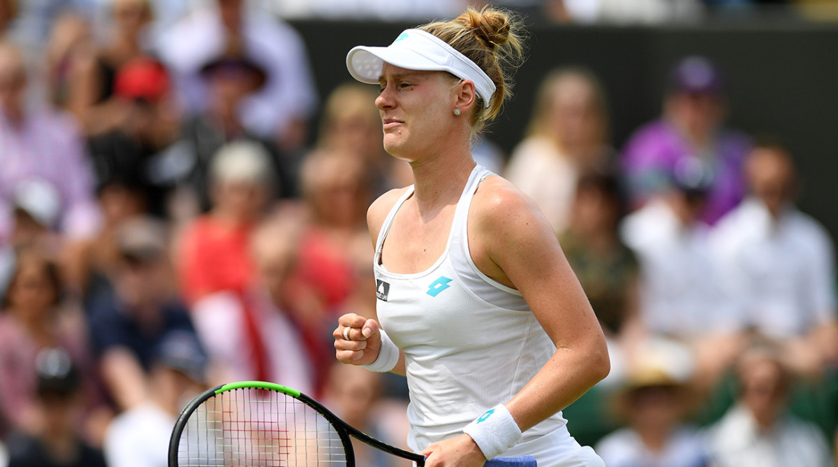 Alison Riske: Unranked American moves on after upsetting No. 1 Barty ...