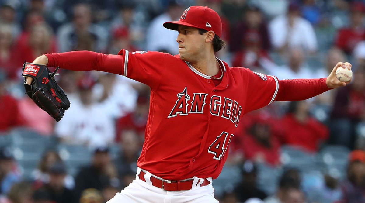 Tyler Skaggs death: Angels honor late pitcher vs Rangers - Sports ...
