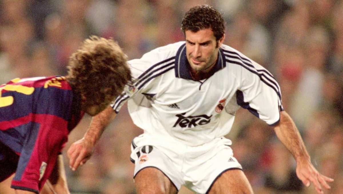 Figo revela qué le motivó a dejar el FC Barcelona para irse al Real ...