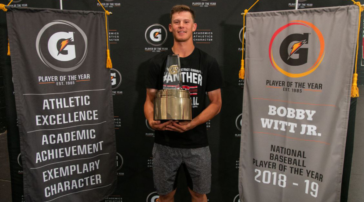 MLB Draft: Bobby Witt Jr. named high school player of year - Sports ...