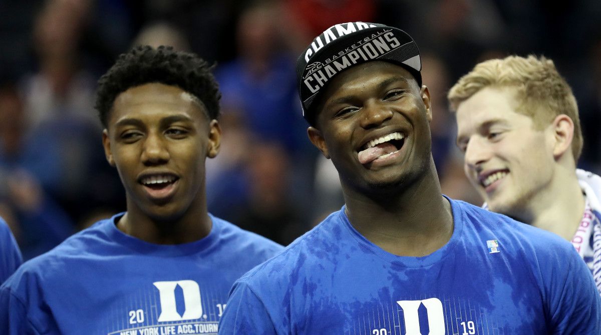Zion Williamson March Madness 2019: Duke freshman sends video message ...