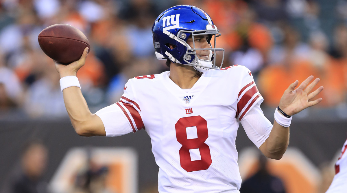 Giants rookie Daniel Jones scores first career TD vs Buccaneers (video ...