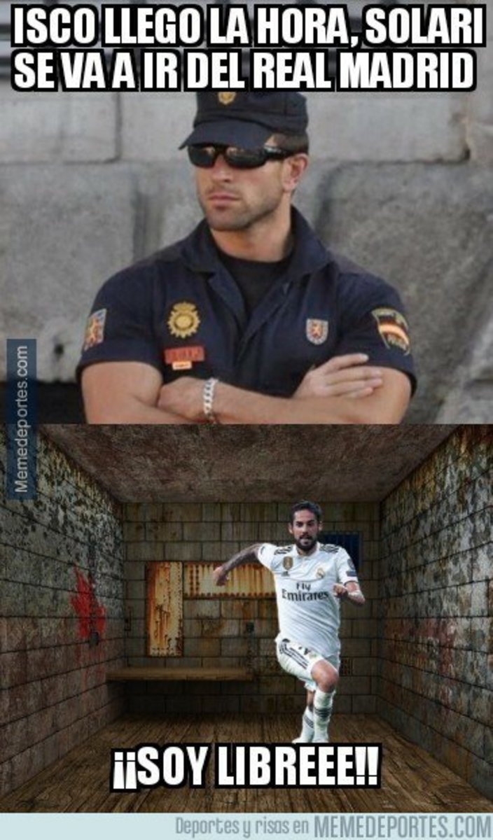 Los mejores memes del triunfo del Real Madrid, la guerra Isco-Solari ...