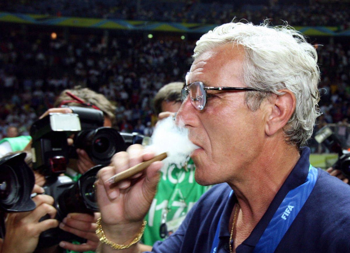 Marcello Lippi: Montecristo Cigars, Neapolitan Dreams, Scuddeti in ...