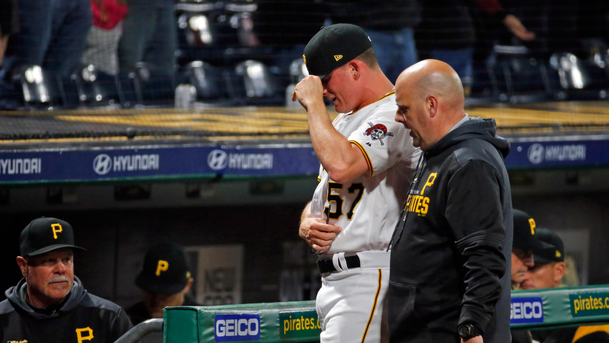 Nick Burdi injury news: Pirates SP avoids surgery on strained biceps ...