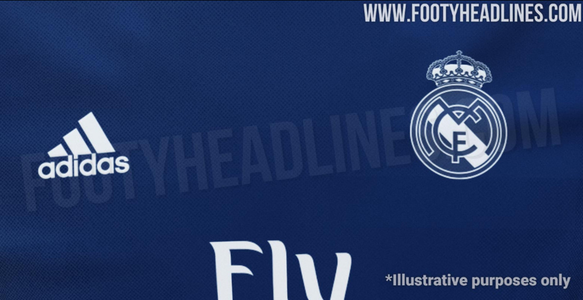 Los colores de las 3 equipaciones del Real Madrid para la próxima ...