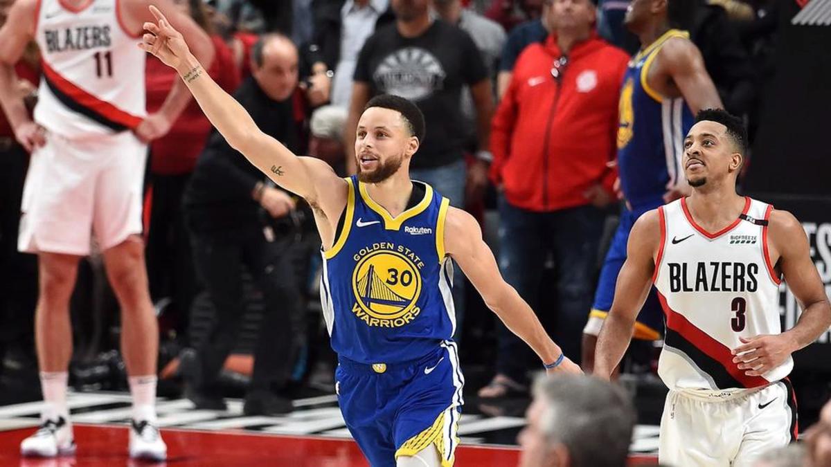 Warriors sweep Blazers, will play in fifth straight NBA Finals - Sports ...