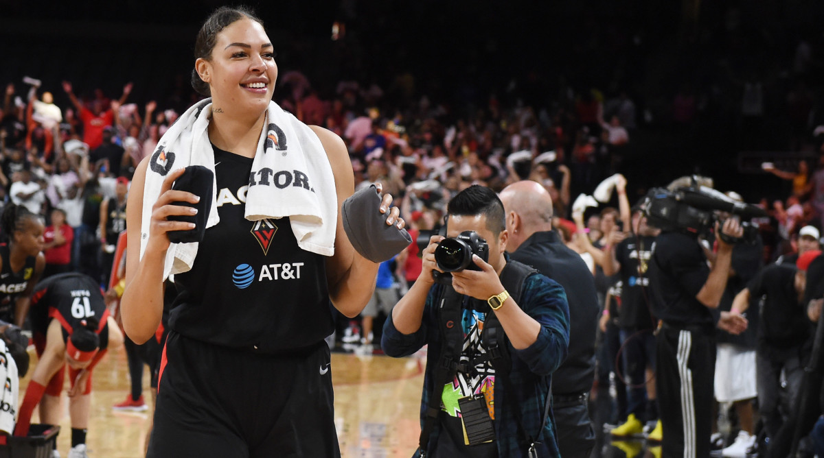 WNBA playoffs: Cambage helps Aces beat Mystics, Sun advance to Finals ...
